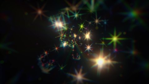 Stars Zoom Animated Background Loop Stock Footage Video (100% Royalty ...