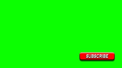 Subscribe Footage Social Media Green Screen Stock Footage Video (100% ...