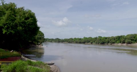 Usumacinta River Bridge Chiapas Mexico Stock Footage Video (100% ...