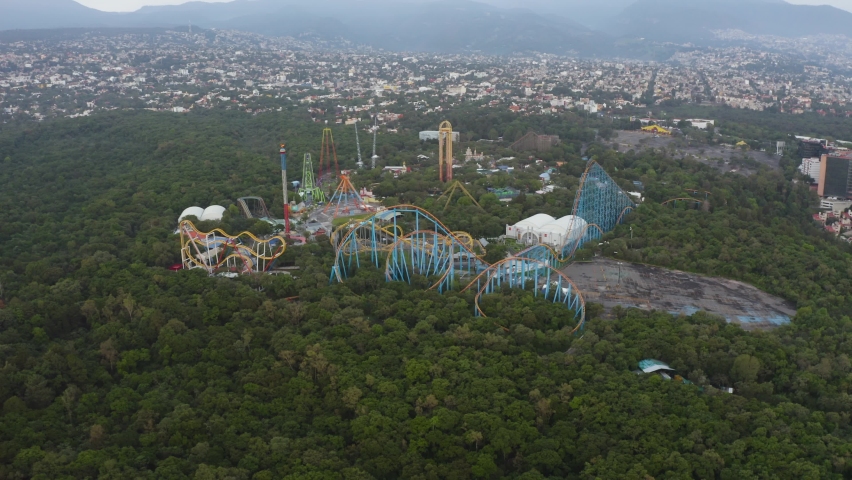 255 Six flags amusement park Stock Video Footage - 4K and HD Video ...