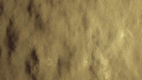 Sand Realistic Transition 3d Rendering Transition Stock Footage Video ...