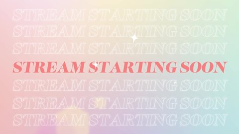 Streaming Backgrounds Twitch Stream Starting Soon Stock Footage Video ...