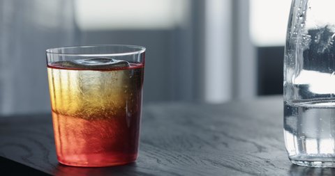 Slow Motion Man Pour Syrup Into Stock Footage Video (100% Royalty-free ...