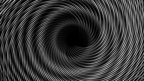 Black White Spiral Pattern Optical Illusion Stock Footage Video (100% ...