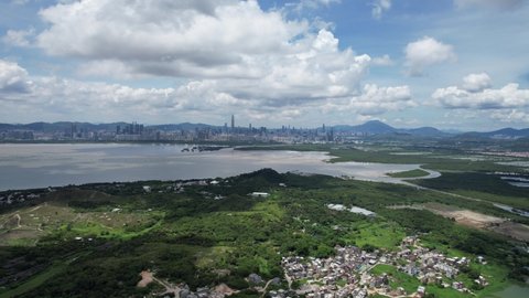 Countryside Lau Fau Shan Yuen Long Stock Footage Video (100% Royalty ...