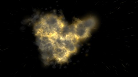 4k Slow Motion Pulsating Super Blast Stock Footage Video (100% Royalty ...