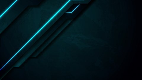 Dark Blue Neon Laser Tech Lines Stock Footage Video (100% Royalty-free ...