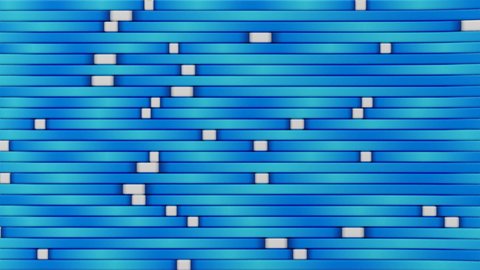 Moving Blue White Loading Lines 3d Stock Footage Video (100% Royalty ...