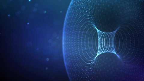 Big Data Tunnel Background Seamless Loop Stock Footage Video (100% Royalty-free) 1092531423 ...