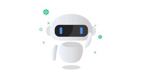 Robot Automation Animation Technology Stock Footage Video (100% Royalty ...