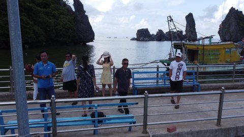 Kien Luong Kien Giang Vietnam Saturday Stock Footage Video (100% Royalty-free) 1092553677 ...