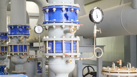 Heavy Industry Chemical Refinery Factory Inside Stock Footage Video ...