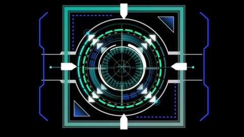 Cool Modern Video Effect Loading Screen Stock Footage Video (100% ...