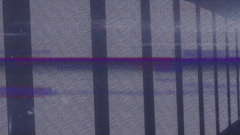 Animation Interference Over Globe Moving Columns Stock Footage Video (100% Royalty-free ...