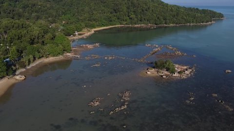 Singkawang Has Smallest Island World Called Stock Footage Video (100% ...