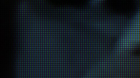 Extreme Macro View Led Matrix Monitor Stock Footage Video (100% Royalty ...
