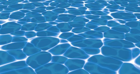 Anime Styled Water Flow Rendered 8k Stock Footage Video (100% Royalty ...