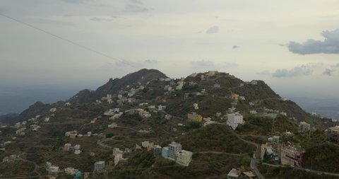 Views Across Faifa Mountains Jazan Region Stock Footage Video (100% ...