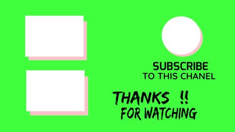 648 Subscribe like green screen Stock Video Footage - 4K and HD Video ...