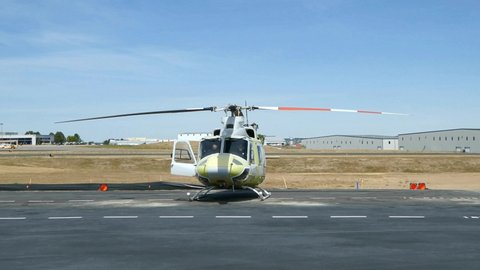 Helicopter Engine Start Power Stock Footage Video (100% Royalty-free ...