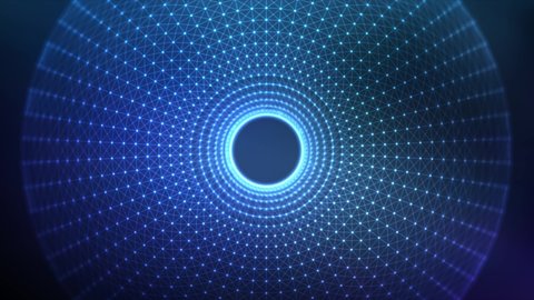 Big Data Tunnel Background Seamless Loop Stock Footage Video (100% Royalty-free) 1093095329 ...