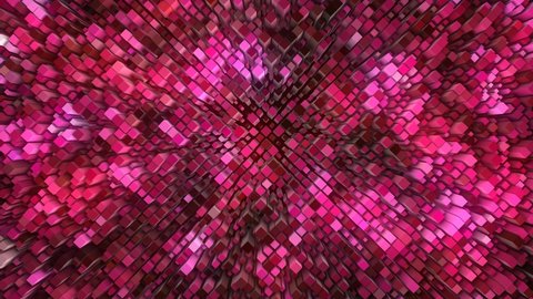 Pink Animated Glowing Background Chaotically Moving Stock Footage Video ...