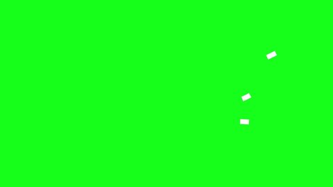 Diagonally Moving Line Animation Green Screen Stock Footage Video (100% ...