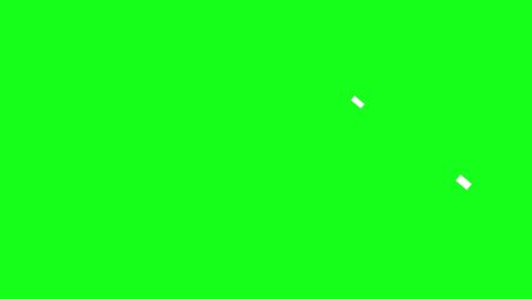 Diagonally Moving Line Animation Green Screen Stock Footage Video (100% ...
