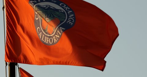 99 Orange County Flag Stock Video Footage - 4K and HD Video Clips ...