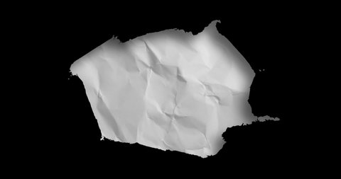 Animation Torn Black Paper Over Moving Stock Footage Video (100% ...