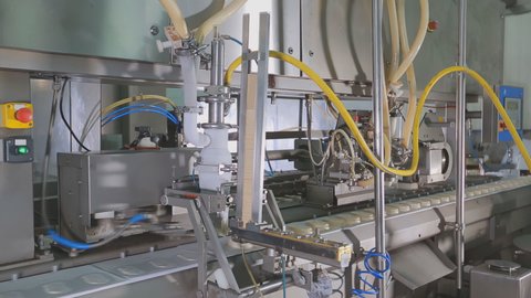 Production Ice Cream Popsicle Factory Stock Footage Video (100% Royalty ...