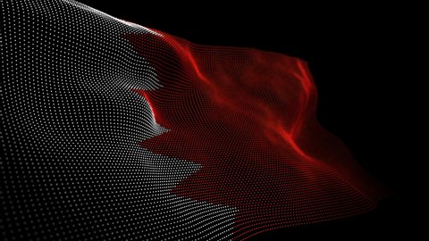 Seamless Looping Animated Digital Flag Bahrain Stock Footage Video (100 ...