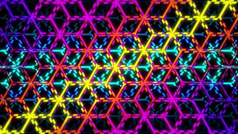 3d Animation Abstract Technology Big Data Stock Footage Video (100% ...