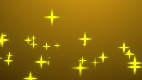 Anime Cartoon Style Star Background Animation Stock Footage Video (100% ...