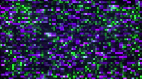 Abstract Micro Pixels Digital Background Seamless Stock Footage Video ...