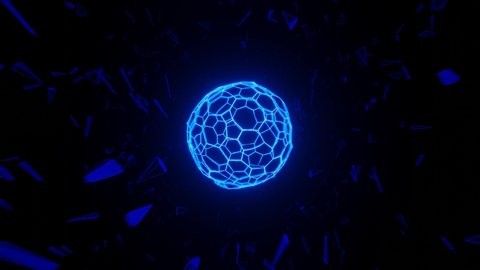 Audio Visualizer Animation Abstract Loop Stock Footage Video (100% ...