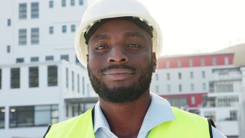Smiling Laughing Happy Contractor Engineer Supervisor Stock Footage ...