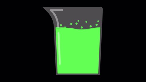 Looped Animation On Which Shown Laboratory Stock Footage Video (100% ...