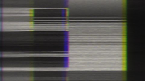 Television Interference Overlay 4k Background 02 Stock Footage Video ...