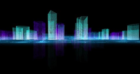 4k Financial Chart Big Data Digital Stock Footage Video (100% Royalty ...