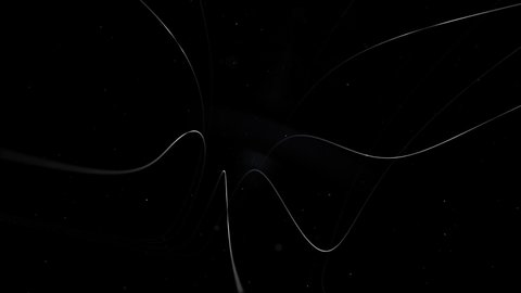 Dynamic Motion Abstract String Line Background Stock Footage Video (100 ...