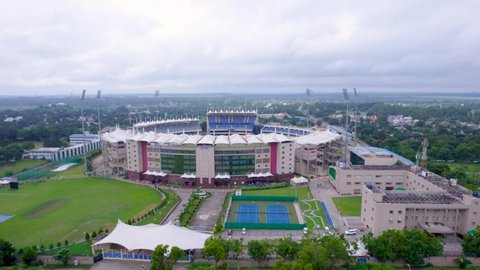 Jsca International Stadium Complex Jharkhand State Stock Footage Video ...