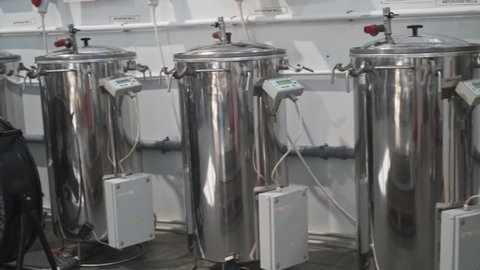 Autoclave Sterilization Food Industry Stock Footage Video (100% Royalty ...