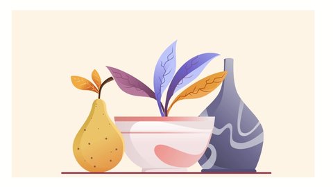 Pear Vase Similar Looking Things On Stock Footage Video (100% Royalty ...