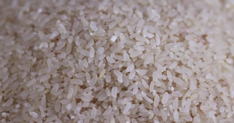 Pile White Rice Spinning Circle White Stock Footage Video (100% Royalty ...