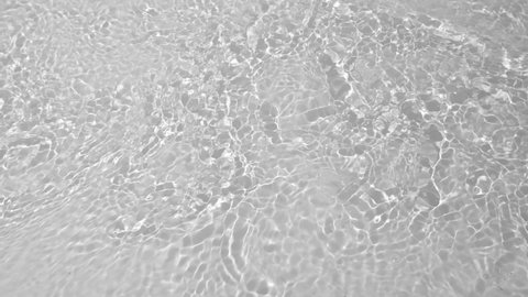 Transparent Clear Calm Water Surface Texture Stock Footage Video (100% ...