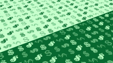 Animation Seamless Loop Pattern American Dollar Stock Footage Video ...