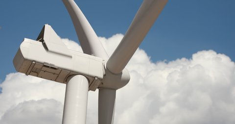 Wind Turbine Windpowered Electrical Generators Kinetic Stock Footage ...