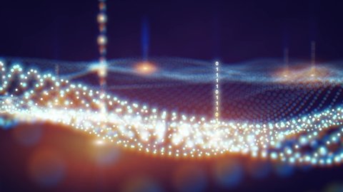 Big Data Analytics Through Machine Learning Stock Footage Video (100% ...