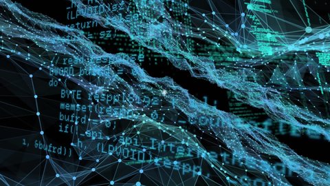 Animation Profile Icons Connecting Dots Data Stock Footage Video (100% ...